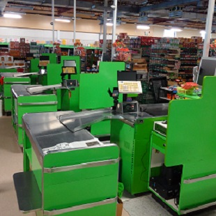POS Systems Install at T Phat Supermarket by Globe POS Systems